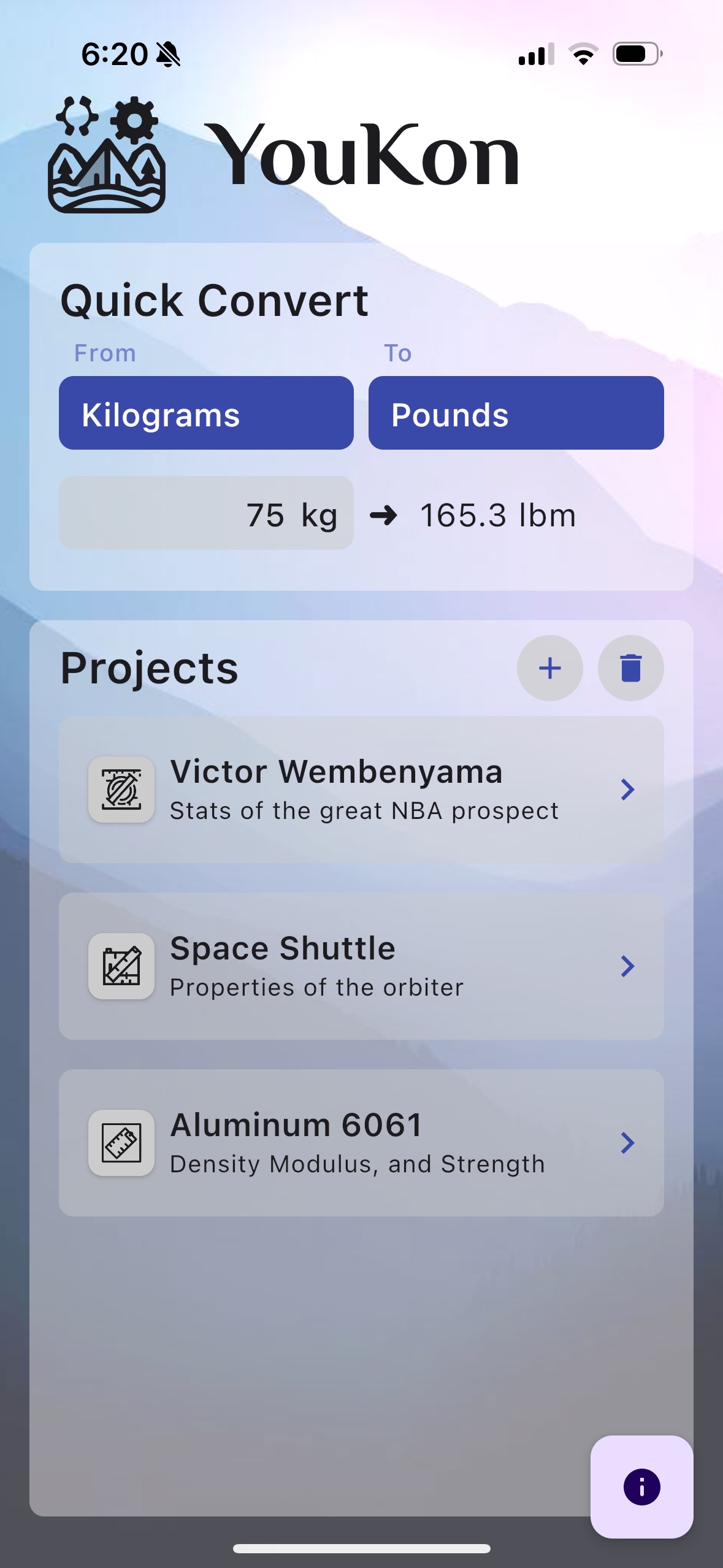 Now in beta: YouKon, the engineer’s unit convertor – DC Engineer
